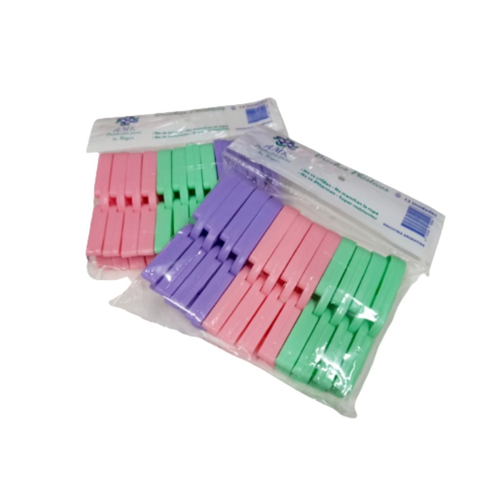 Broches para ropa plasticos amk - Cerezas