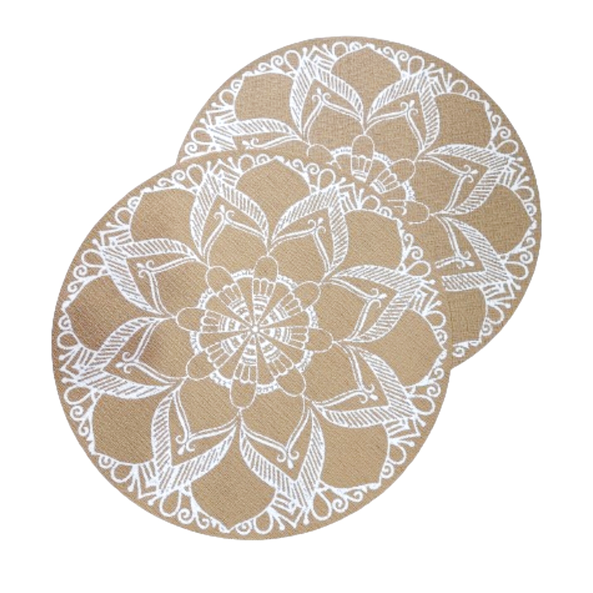 Individual circular yute - Cerezas