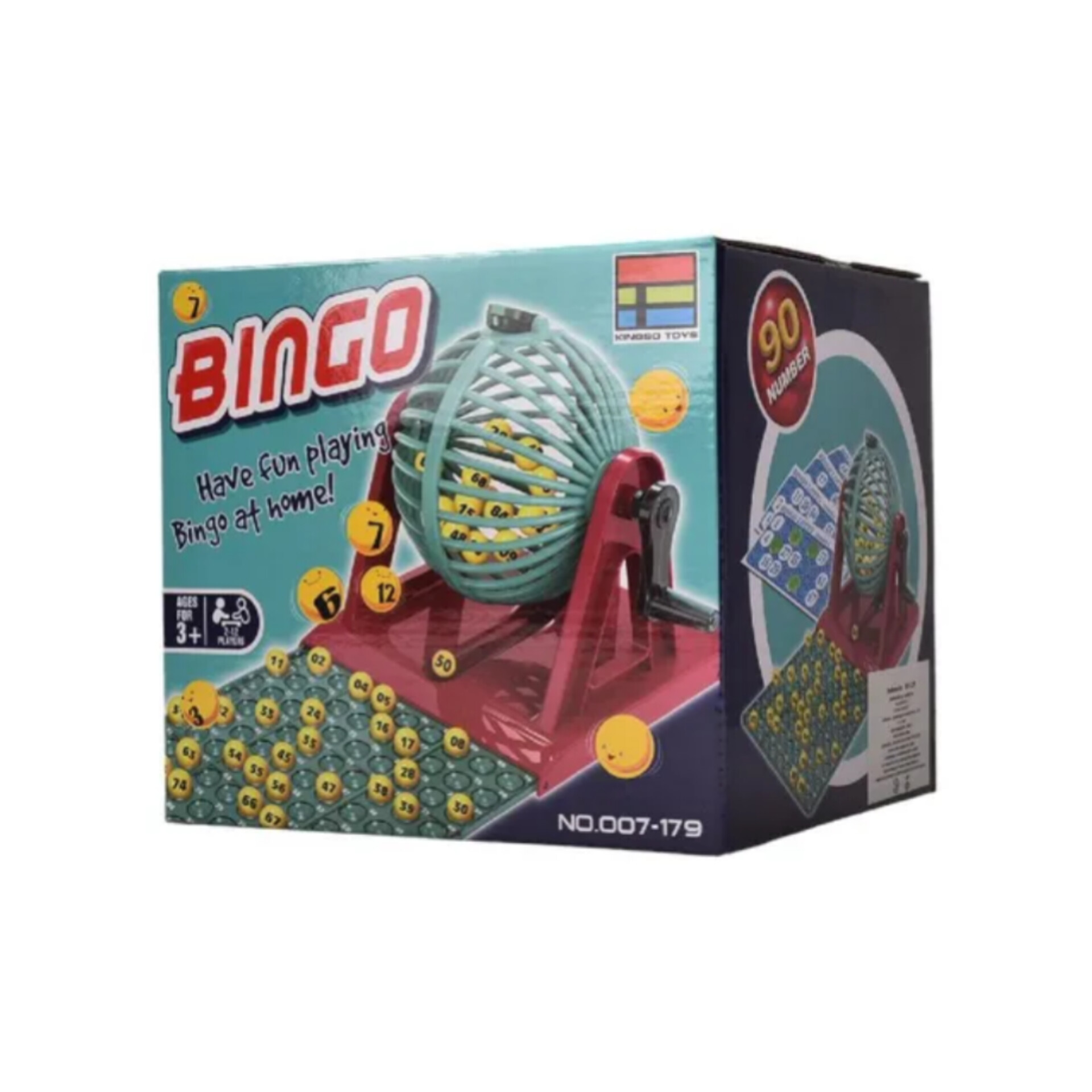 Bingo loteria con bolillero chico - Cerezas